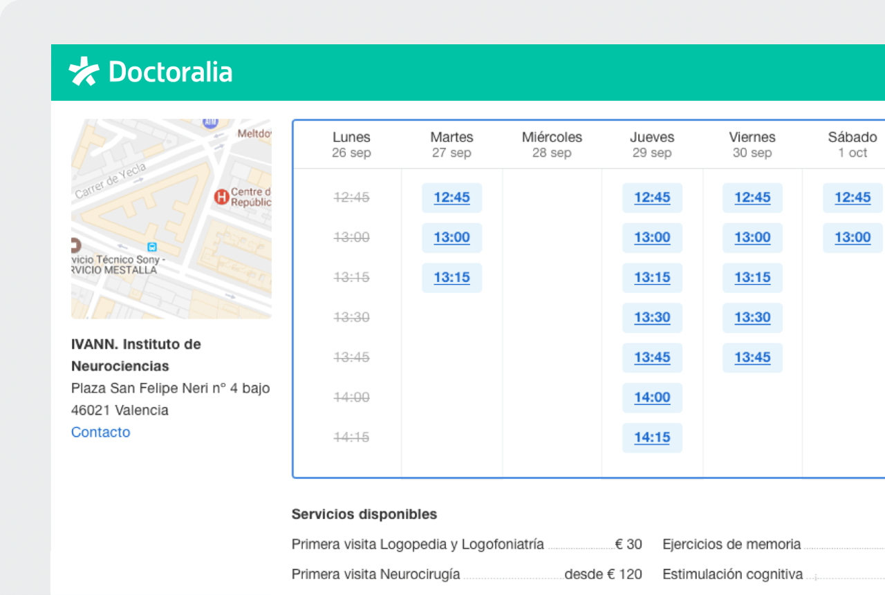 Docplanner | by Doctoralia